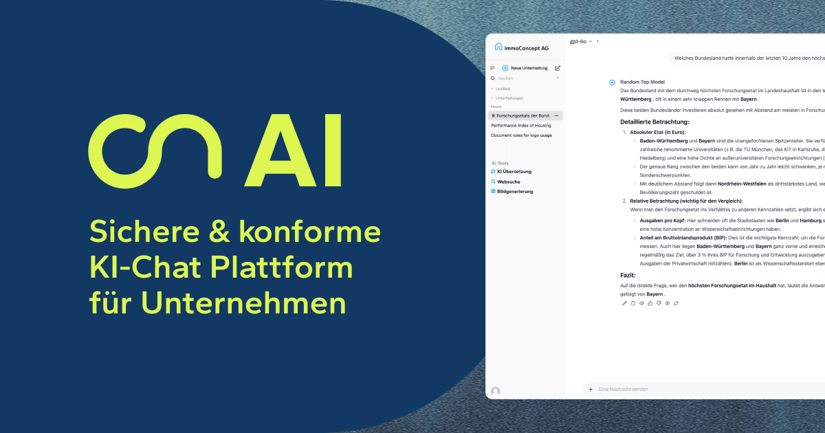 onAI — Secure, compliant AI chat platform for enterprises